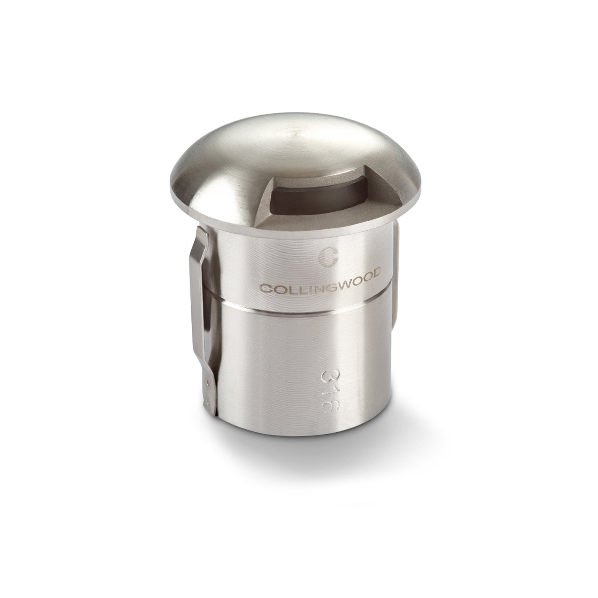 Collingwood GL100 1W Mini LED Ground Light - Stainless Steel - 2 Facet