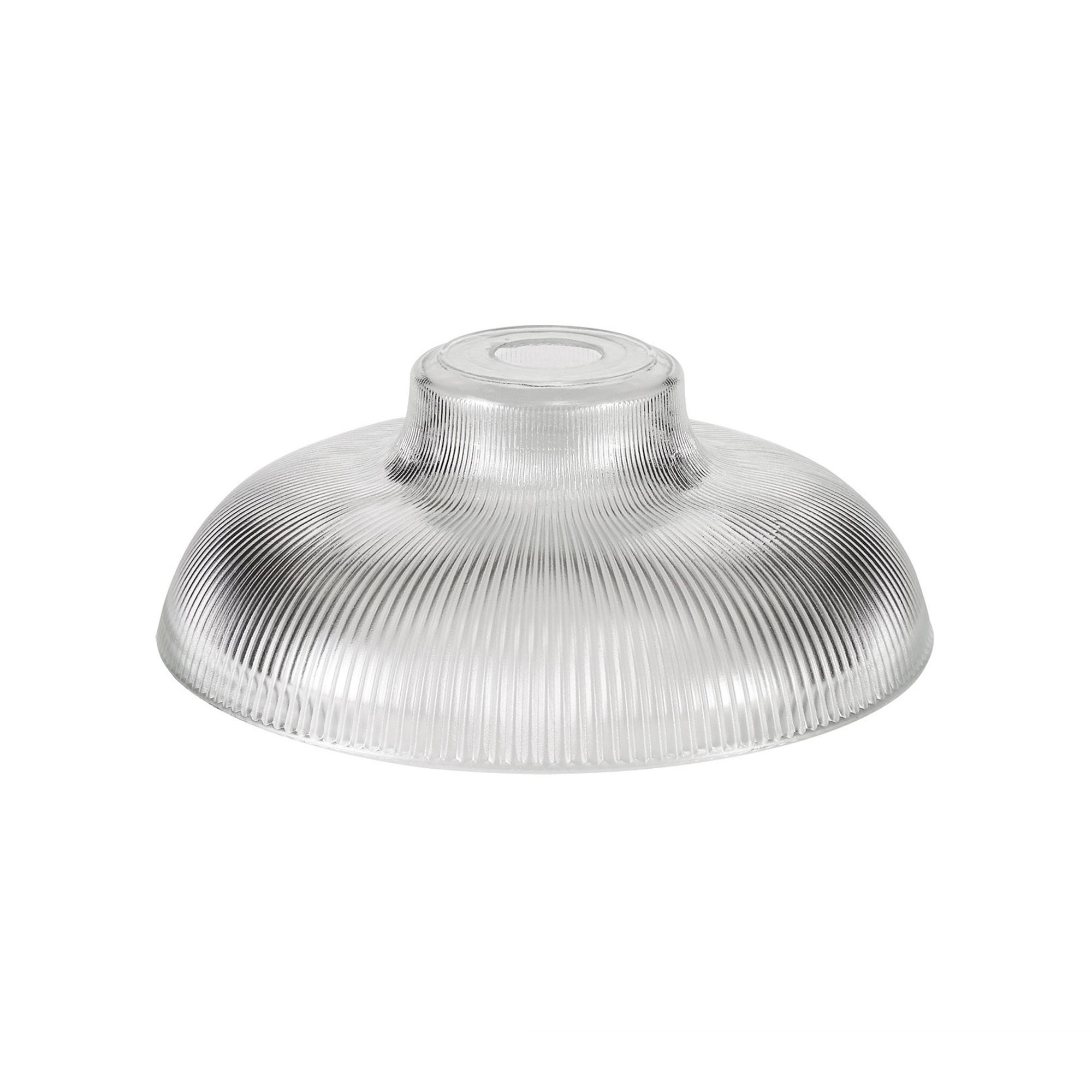 Fabula Epping 30cm Round Shade - Clear Glass - Shade Only
