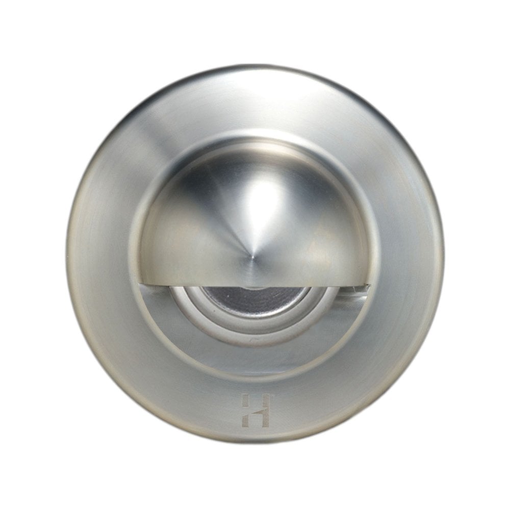 Hunza Pure LED Euro Step Light Solid Eyelid - Stainless Steel - Low Vo