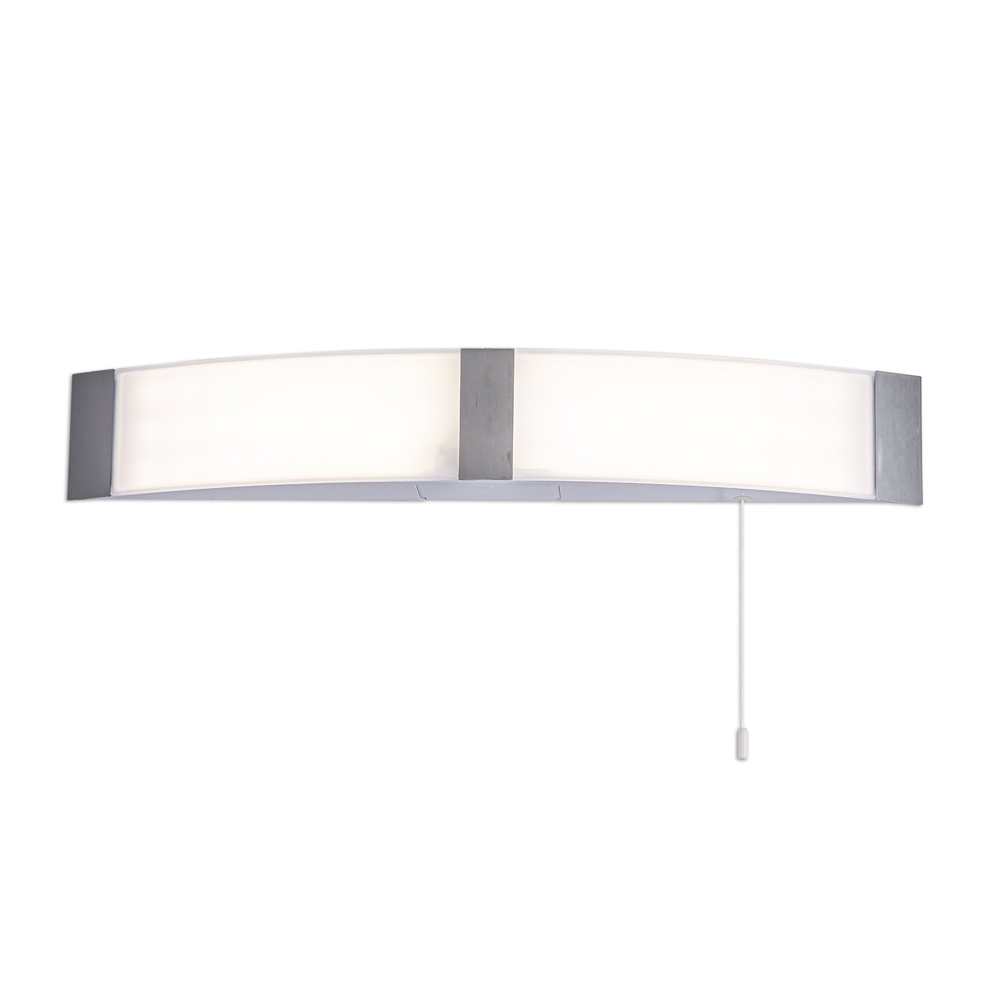 Fabula Wren LED Bathroom Wall Lamp with Shaver Socket & Pull Switch