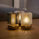 Humble Firefly Table Lamp - Gold & Smoked Glass