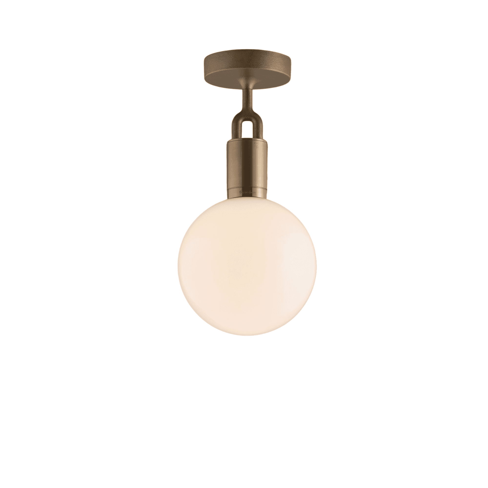 Buster + Punch Forked Ceiling Opal Globe - Medium