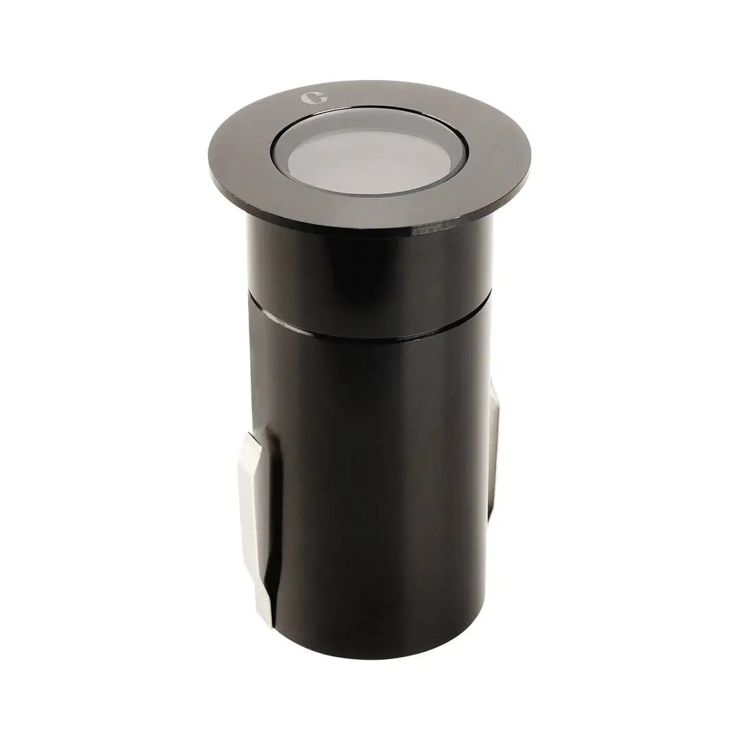 Collingwood GL019 Ultra Low Glare 1W Mini LED Ground Light - Black - L