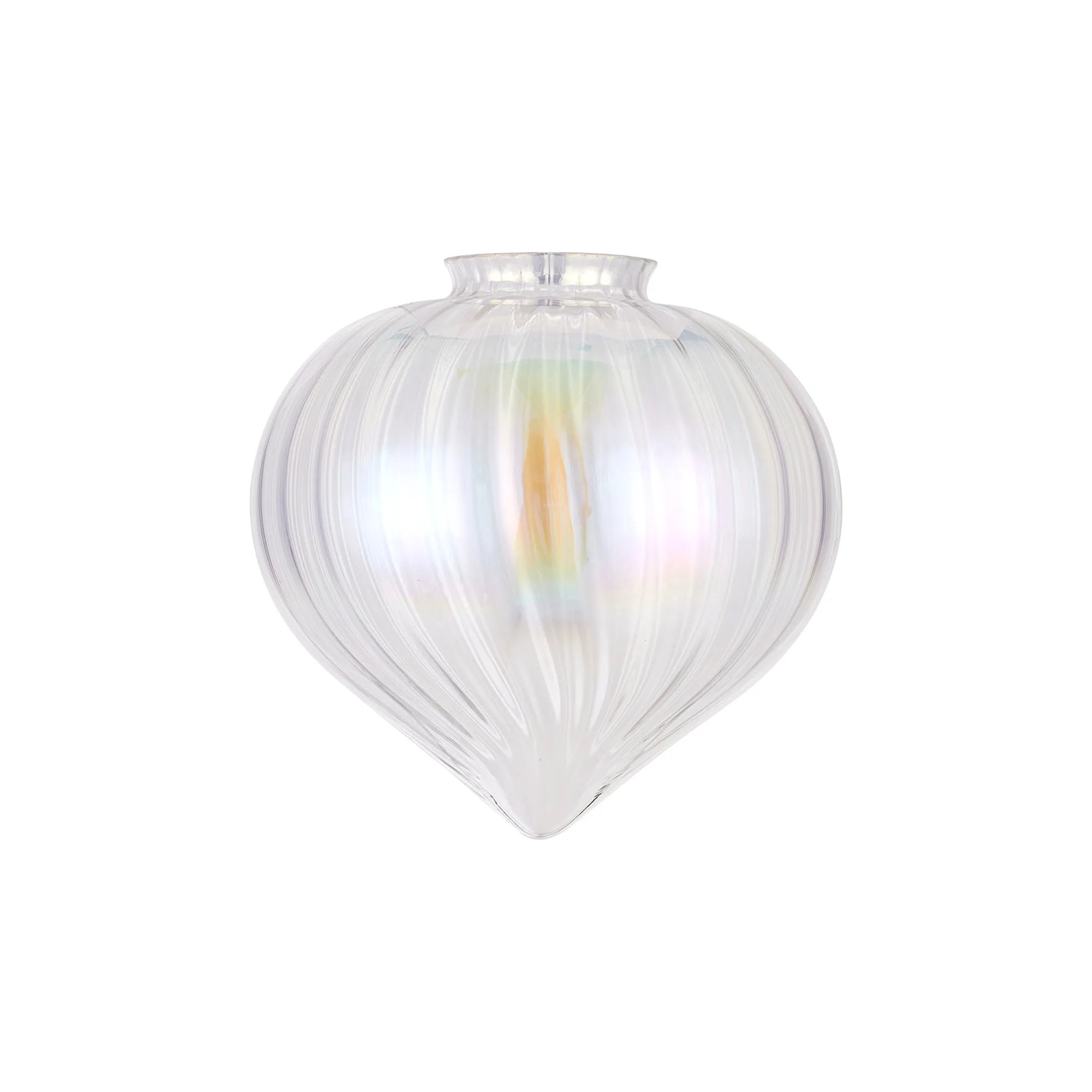 Fabula Grove 23x23cm Flower Bud Glass Shade (A) - Iridescent Faded